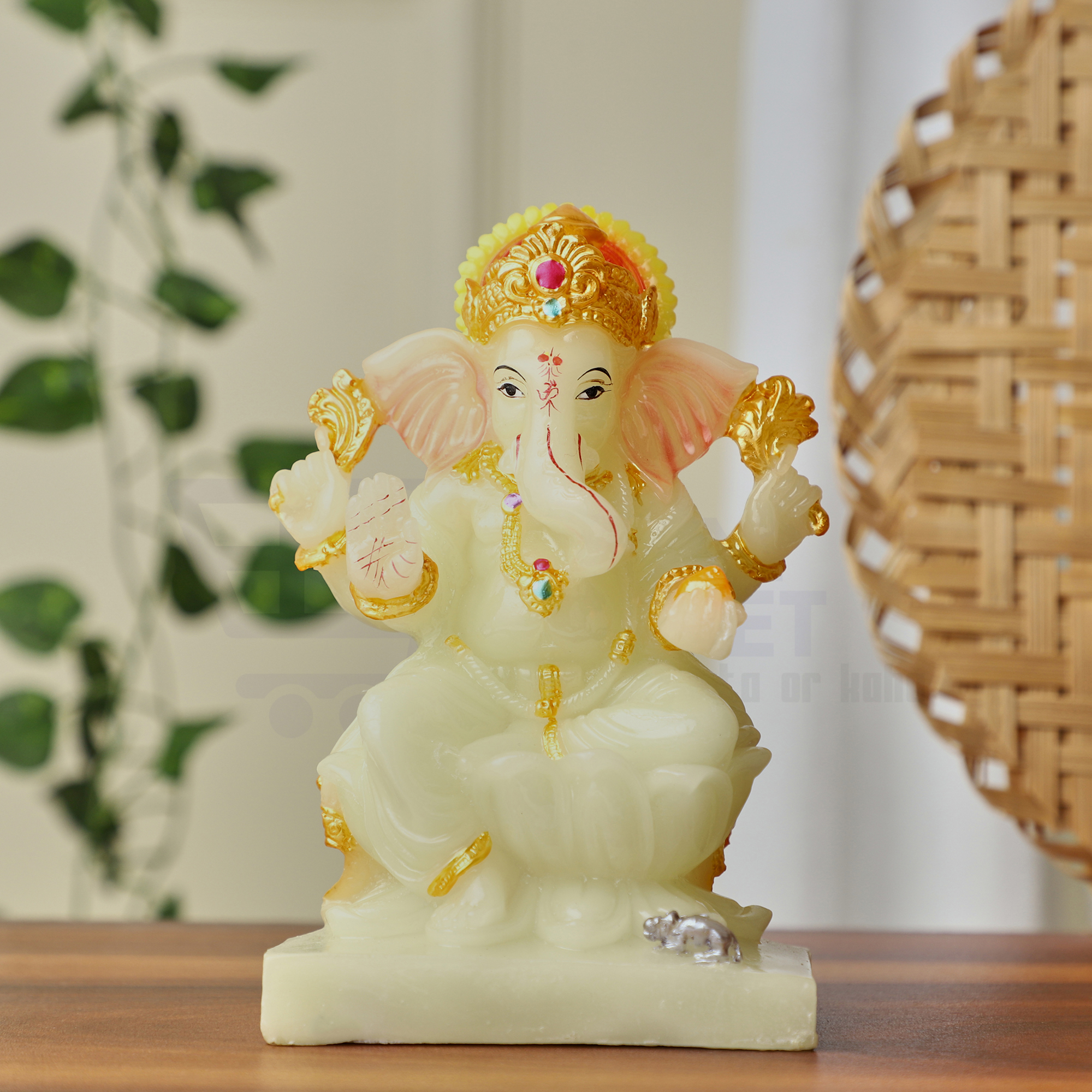 Ganpati Bappa Murti-7" Radium - APNIMARKET